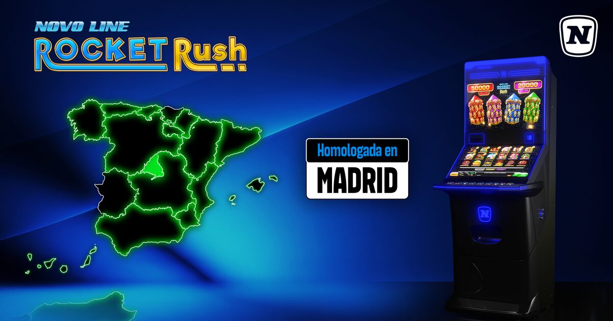 Gaming Intelligence en Español Novo Line Rocket Rush llega a Madrid