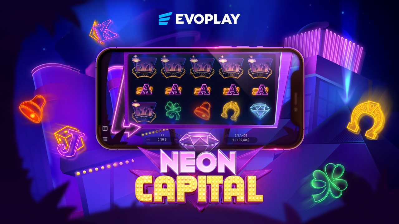 Neon Capital by Evoplay - Gaming Intelligence Studio Showcase