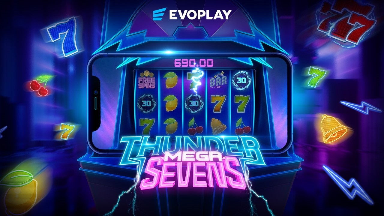 Thunder Mega Sevens by Evoplay - Gaming Intelligence Studio Showcase