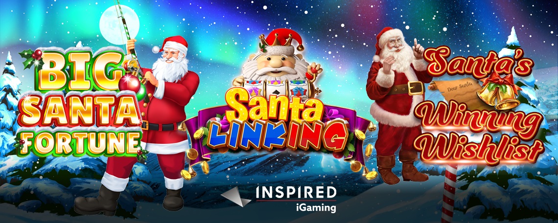 Big Santa Fortune, Santa LinKing, Santa’s Winning Wishlist by Inspired ...