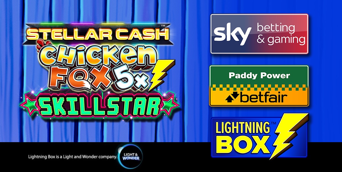 Stellar Cash Chicken Fox 5x Skillstar by Light & Wonder's Lightning Box ...