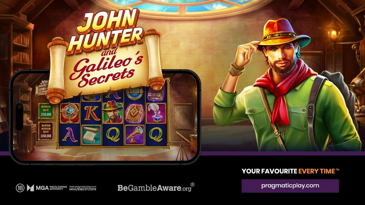 John Hunter and Galileo’s Secrets by Pragmatic Play - Gaming Intelligence Studio Showcase