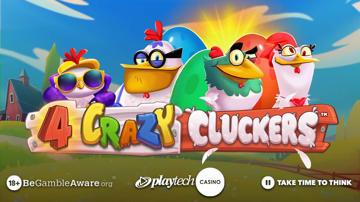 4 Crazy Cluckers by Playtech's Origins - Gaming Intelligence Studio Showcase