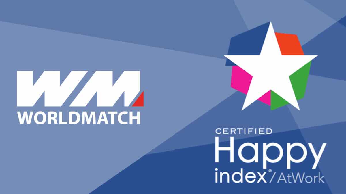 WorldMatch achieves HappyIndex AtWork certification 2025 - Gaming ...