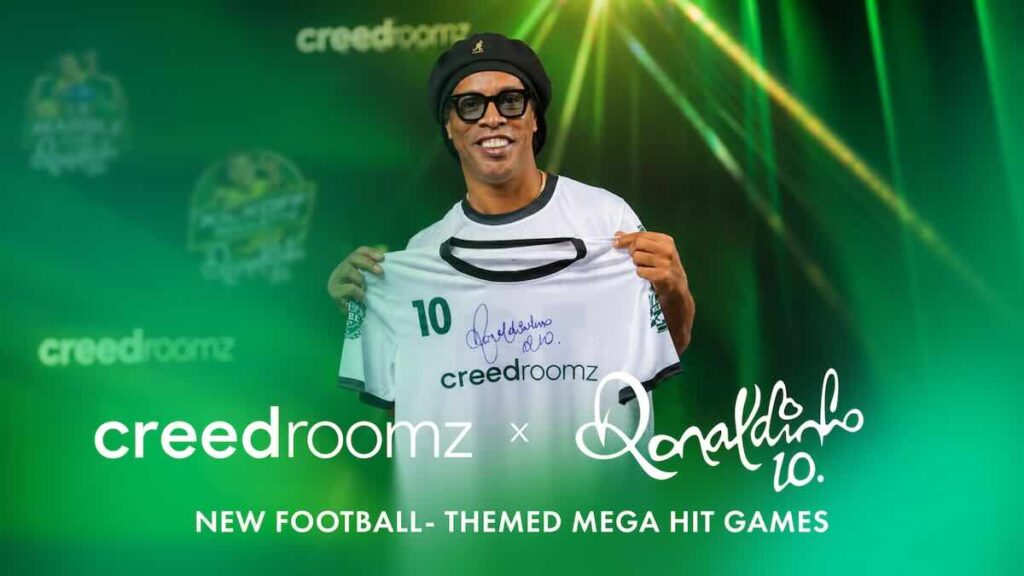 Football legend Ronaldinho and CreedRoomz team up to redefine live ...