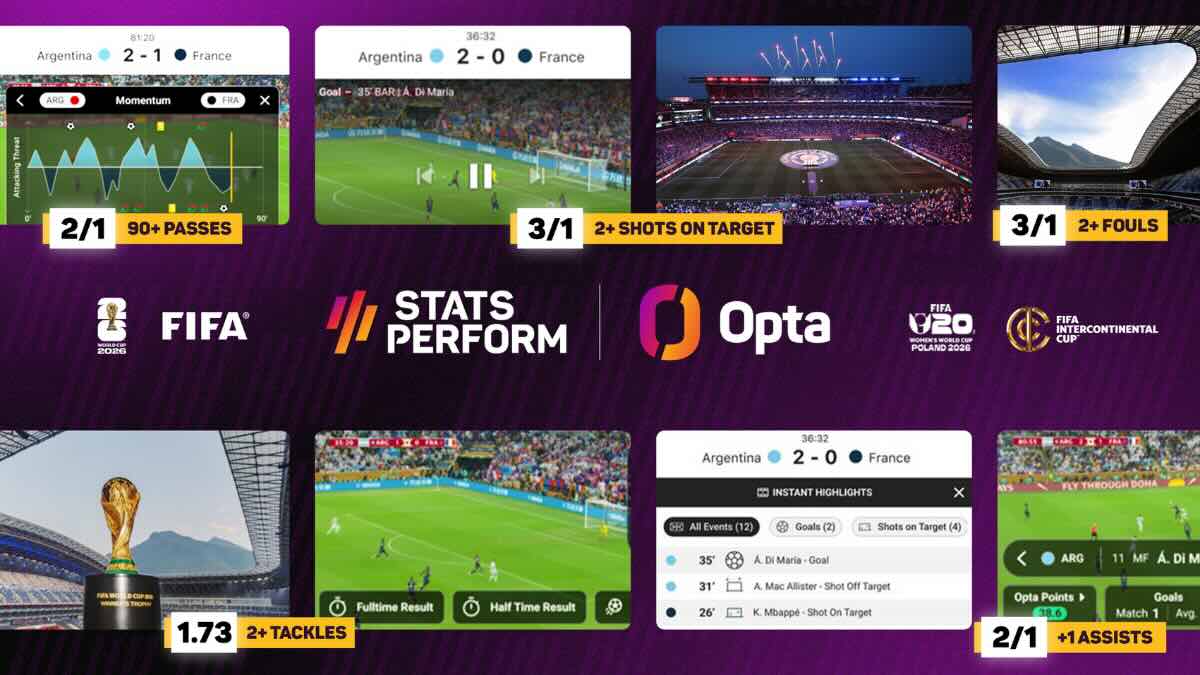 Stats Perform nets landmark FIFA betting data and streaming rights deal ...